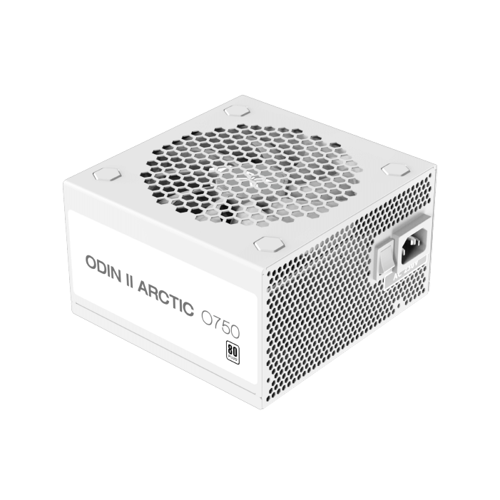 Xigmatek Odin Ii Arctic 750 W 80+Power Supply White - GamerzoneSa